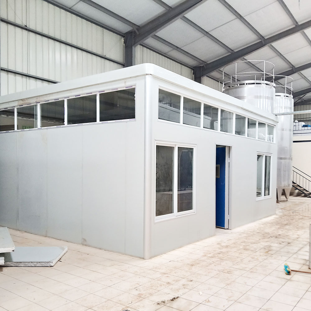 Prefabricated House Building Steel Frame Batiment - Ganyo Steel Structure