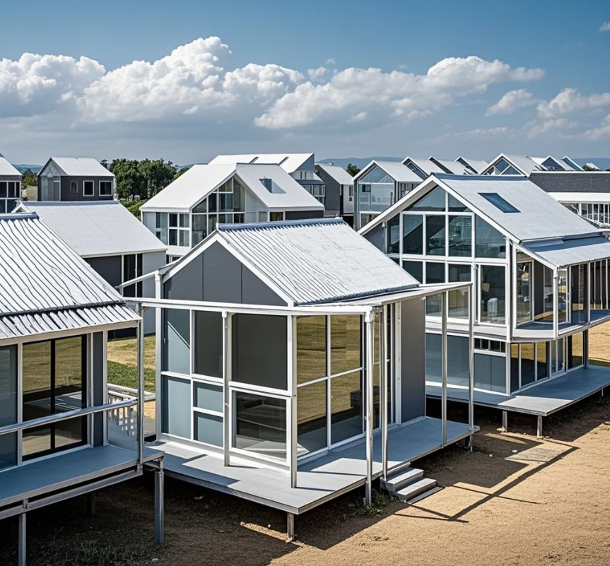 Residential Steel Columns - Ganyo Steel Structure