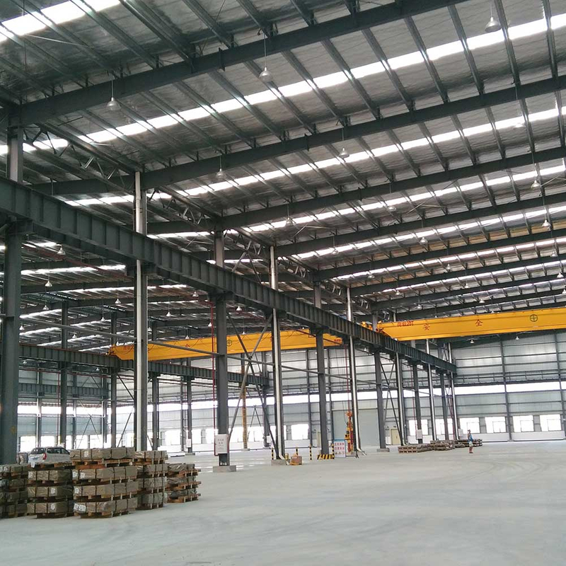 Steel Beam Construction - Ganyo Steel Structure