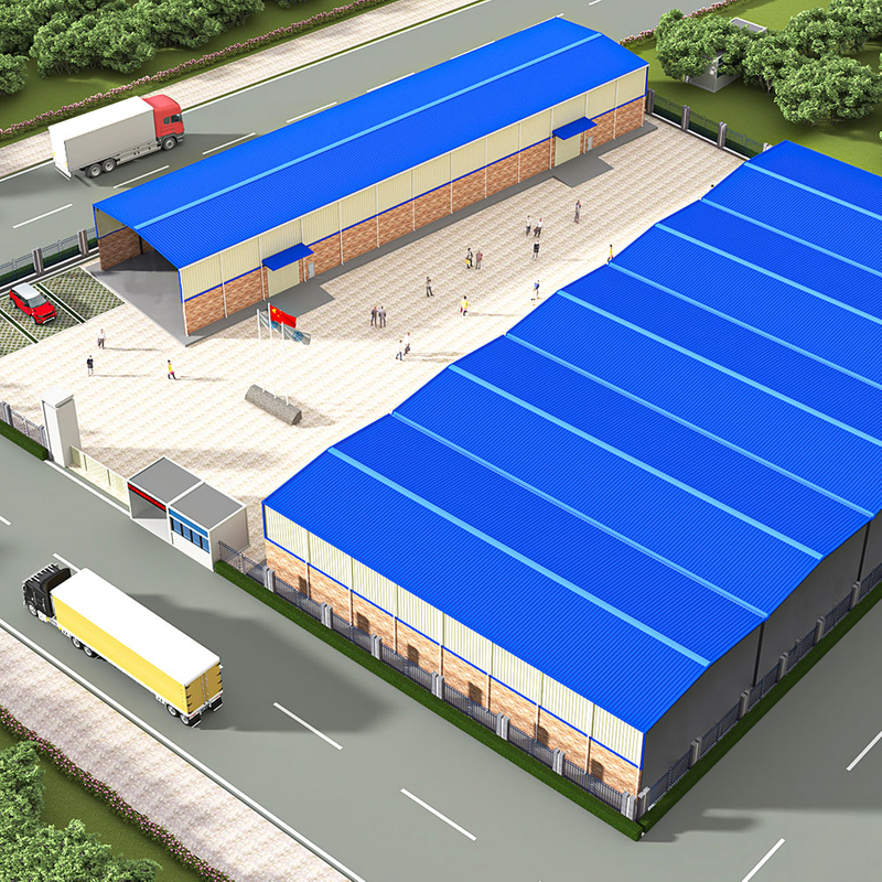 Warehouse Steel Structure - Ganyo Steel Structure