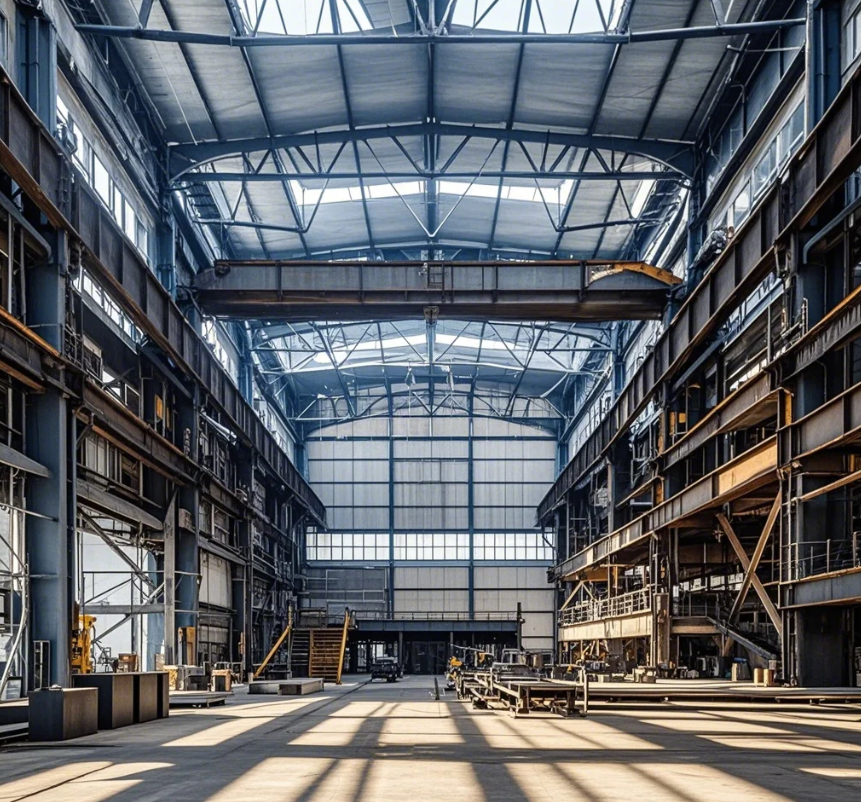 Metal Prefab Workshop - Ganyo Steel Structure