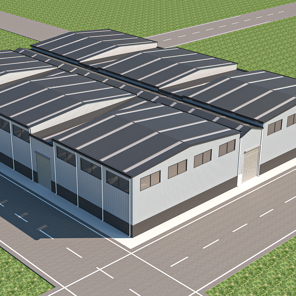 Steel Structure Warehouse and Workshop - Ganyo Steel Structure
