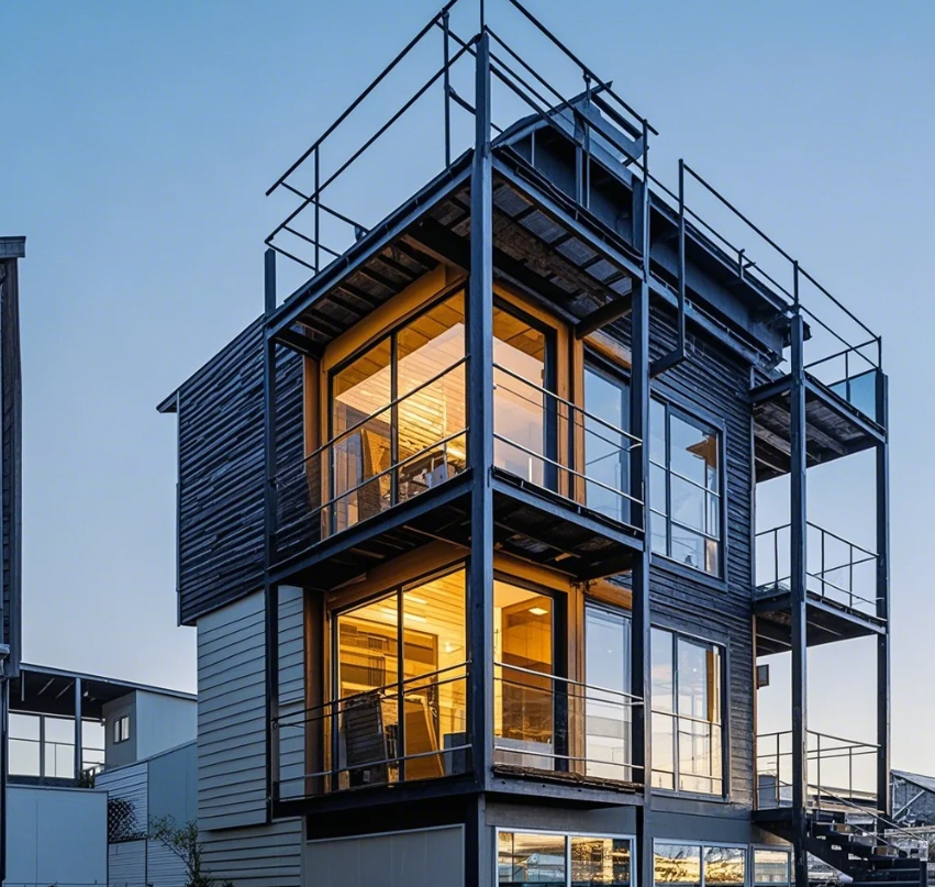 Steel Frame House Construction - Ganyo Steel Structure