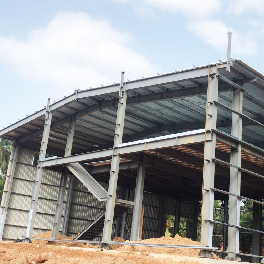 Prefabricated Warehouse Buildings in Steel - Ganyo Steel Structure