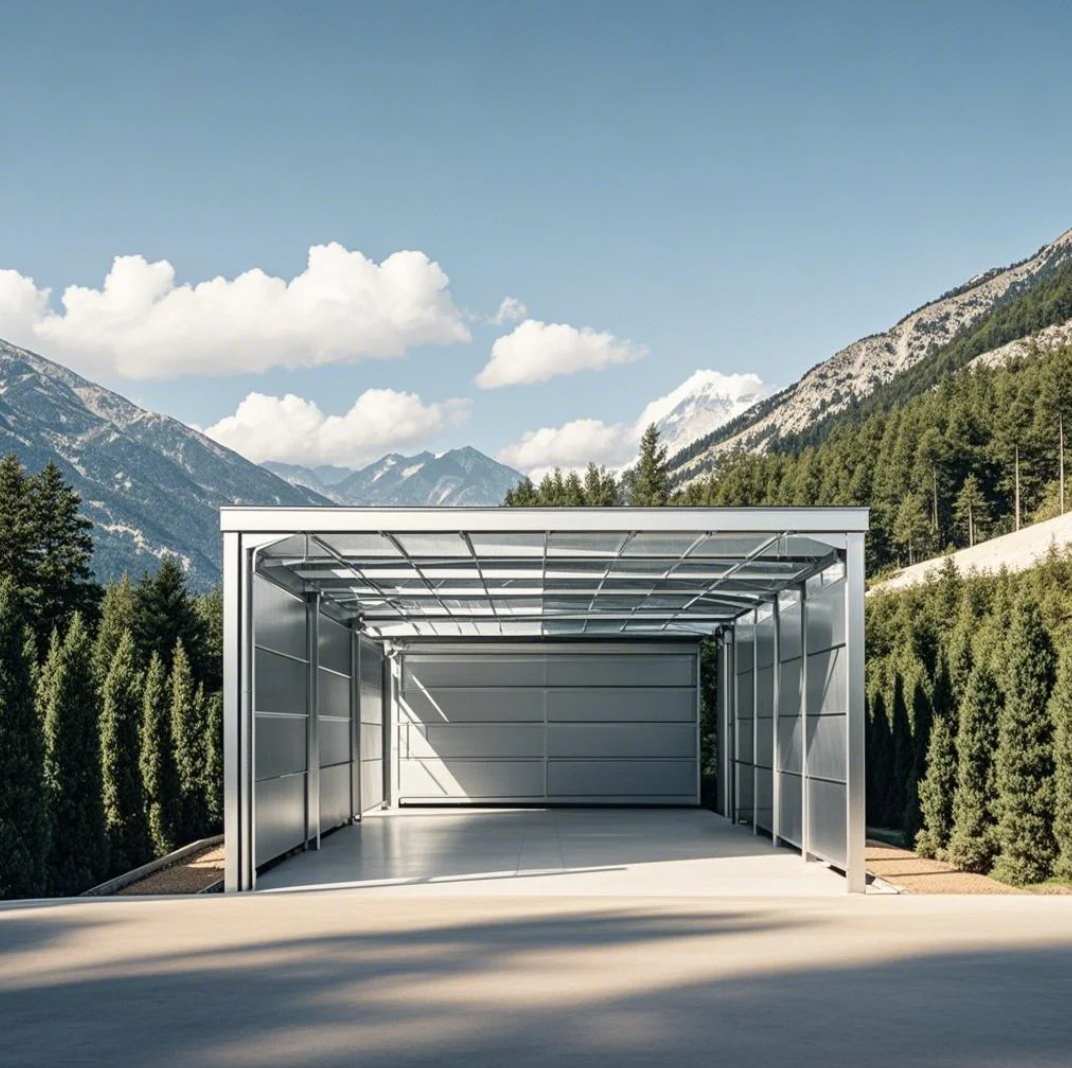 12 X 20 Metal Carport - Ganyo Steel Structure