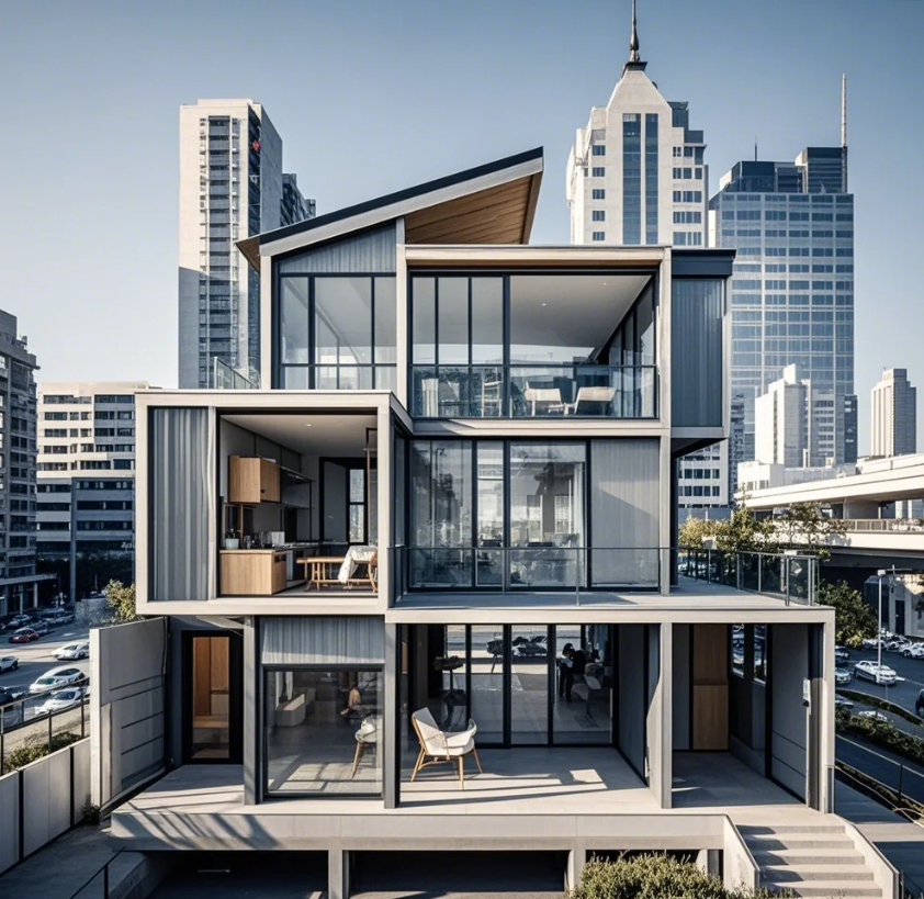 Metal Frame Homes - Ganyo Steel Structure